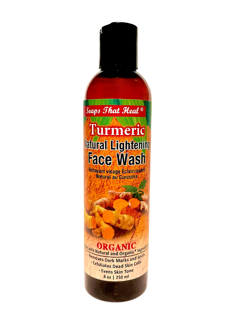 Turmeric Natural Lightening Face Wash - helps to remove dark marks and ...