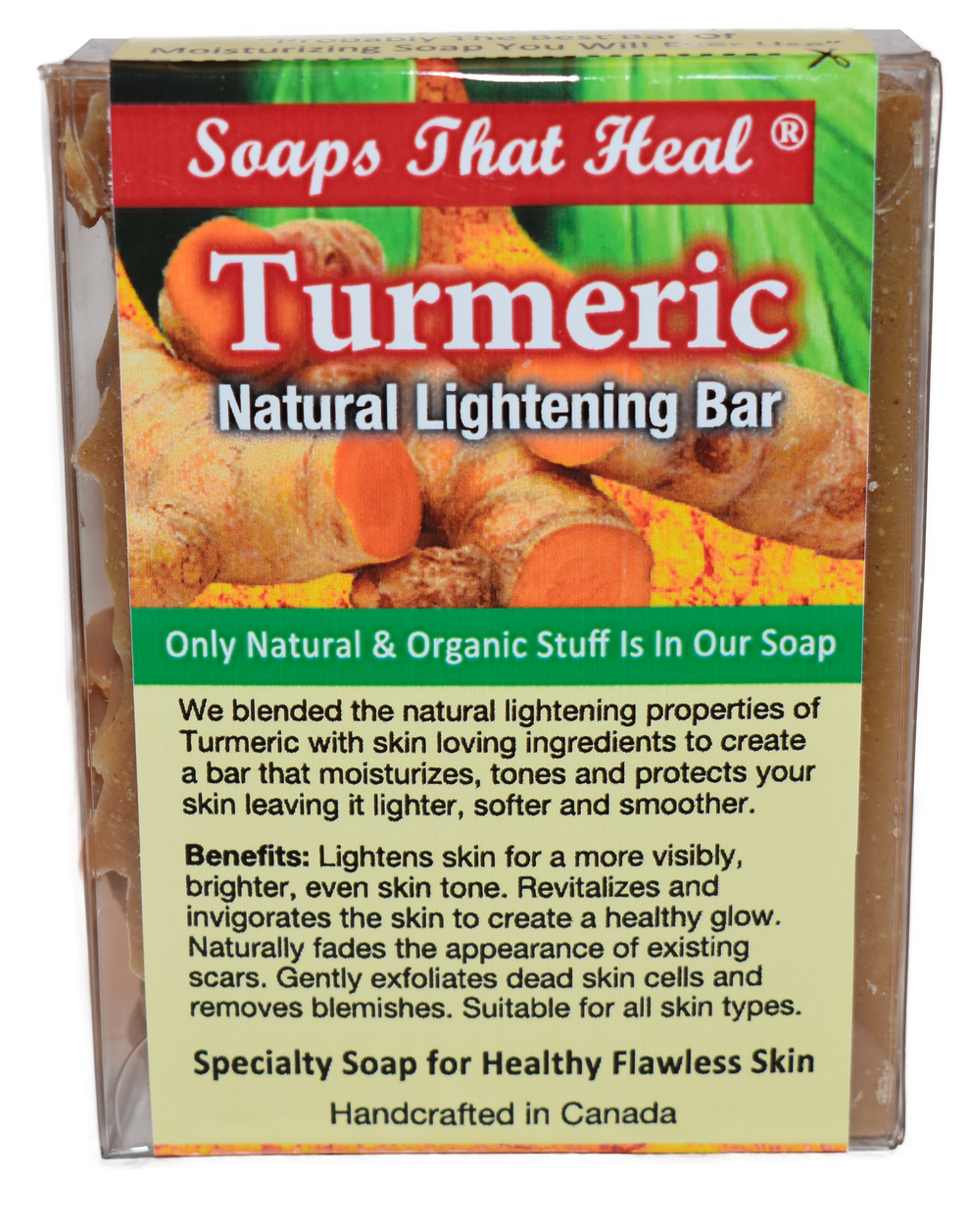 Turmeric Natural Lightening Soap Bar - Natural Skin Correction Soap, E ...