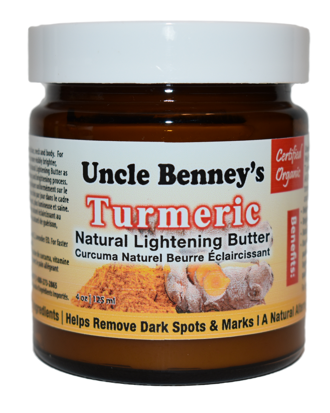 Turmeric Natural Lightening Butter - remove dark marks and spots ...